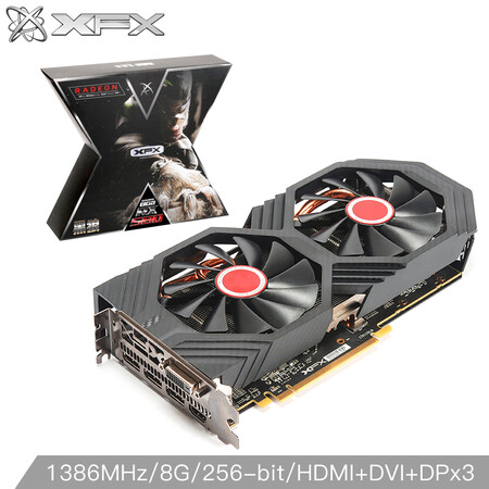 XFX RX 580 8G Black Wolf Graphics Card - 1366 MHz/8 Philippines | Ubuy