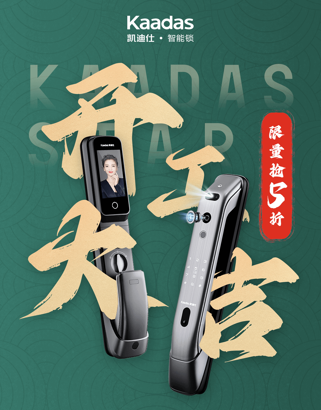 凯迪仕（kaadas）京东自营旗舰店 - 京东