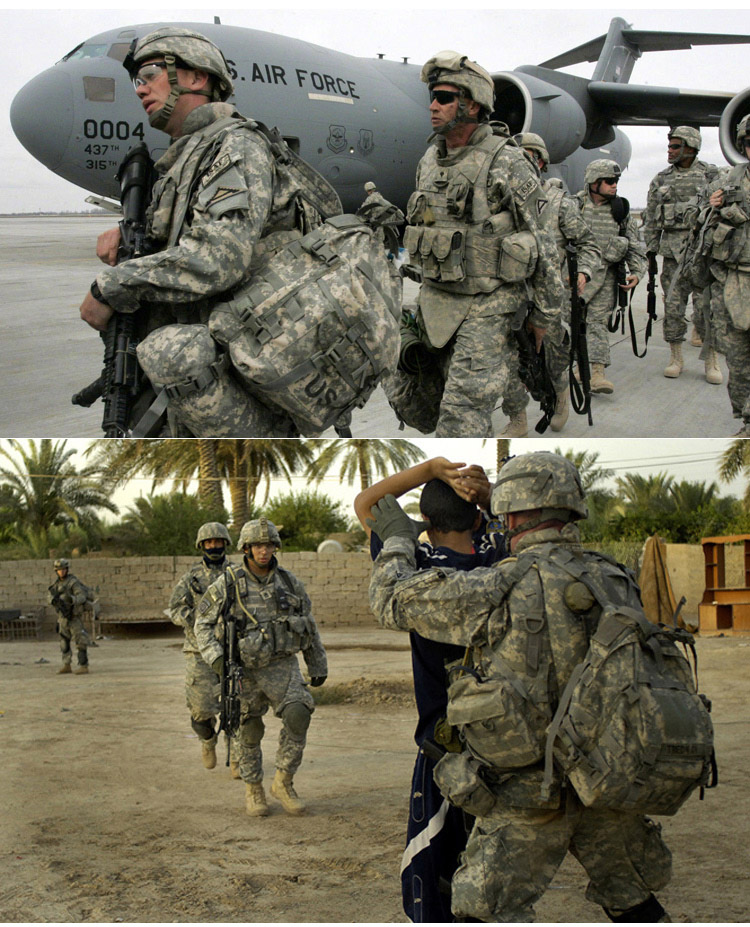 美产原品军版USMC ACU迷彩背包户外登山军迷战术攻击包3日Molle双肩包40L 一类（9新）【图片 价格 品牌 报价】-京东