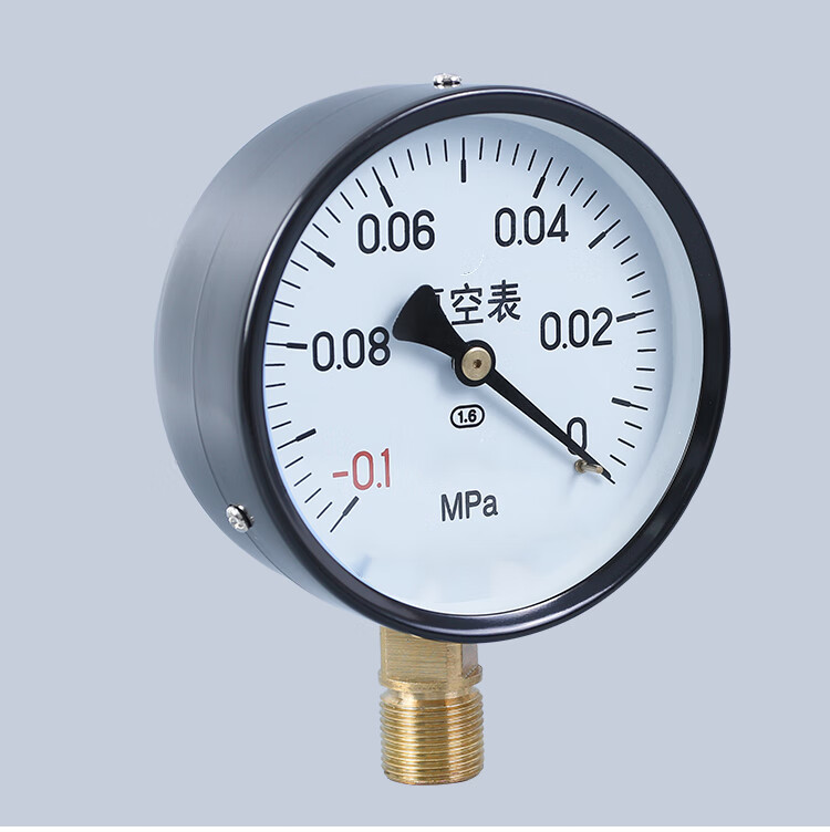 Y100 -0.1-0MPa 真空表 真空压力表 指针式负压表 -0.1-0.15MPa【图片 价格 品牌 报价】-京东