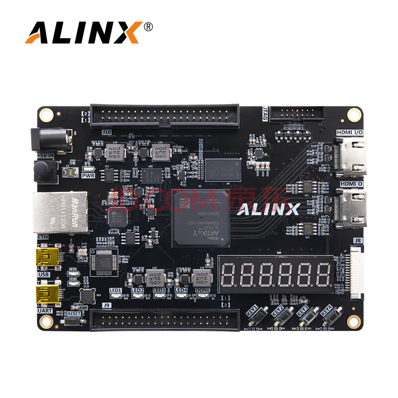 ALINX XILINX FPGA开发板 Artix7 XC7A35T AX7035 AX7035开发板【图片 价格 品牌 报价】-京东