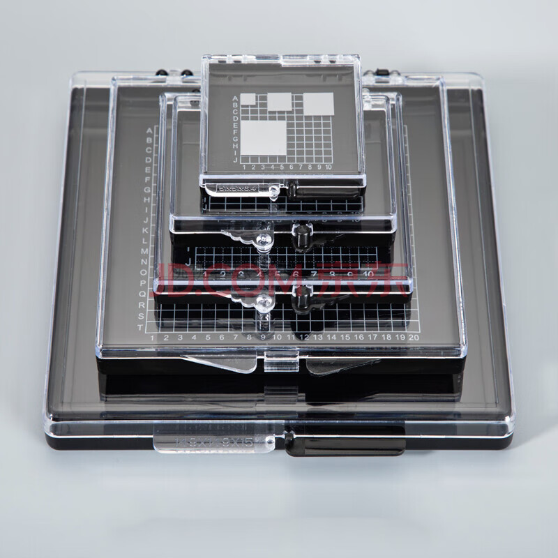 实验室自吸附盒样品盒 自粘盒 芯片盒 晶片盒子硅片盒正方形 元器件样品收纳盒 8512款 30个一组【图片 价格 品牌 报价】-京东