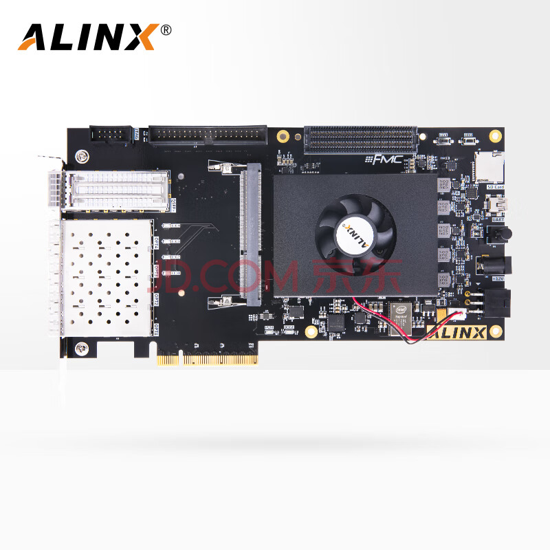 ALINX 黑金 XILINX FPGA开发板k7 Kintex7 7325 PCIE光纤FMC AX7325B 开发板【图片 价格 品牌 报价】-京东