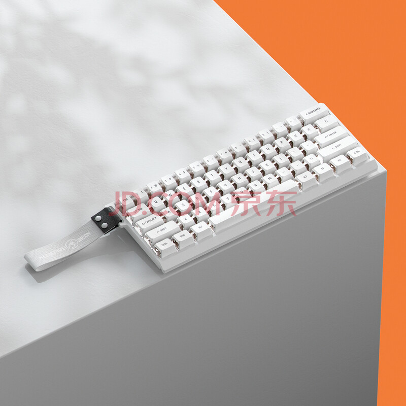 指尖文创KEYSPIRE 60%电竞包系列 黑白神灯键帽 PBT材质 侧面透光 OEM高度 热升华键帽 白色【图片 价格 品牌 报价】-京东