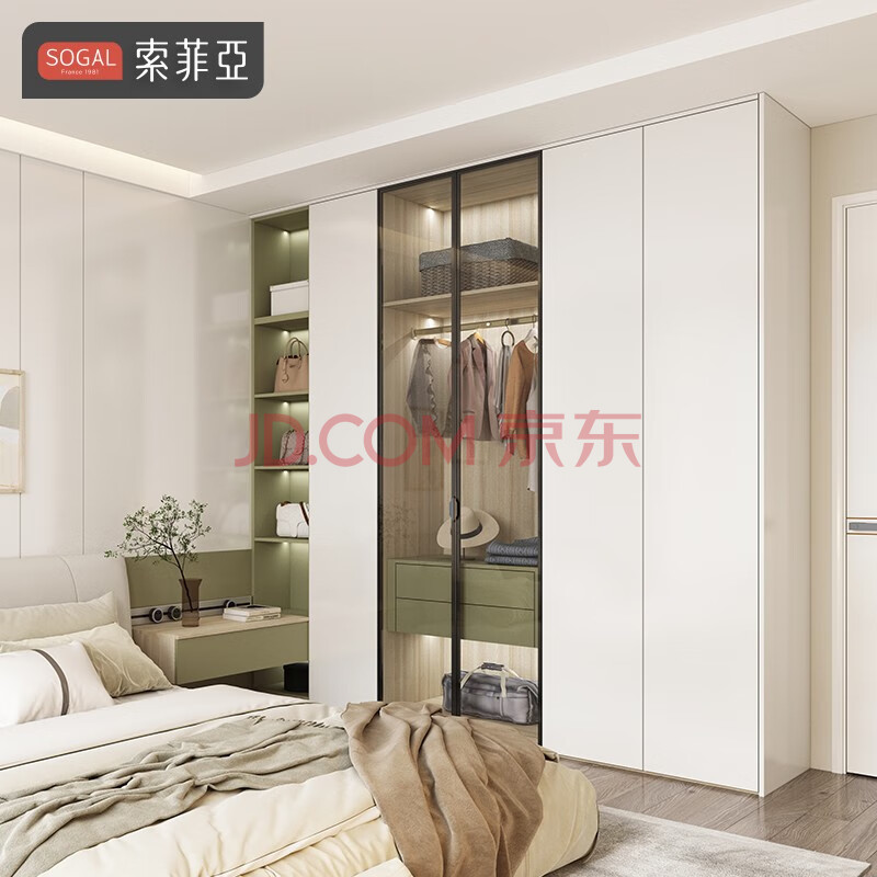 索菲亚衣柜 现代简约衣柜卧室家具衣橱 入户鞋柜电视机柜组合全屋定制 10㎡柜类套餐价【图片 价格 品牌 报价】-京东