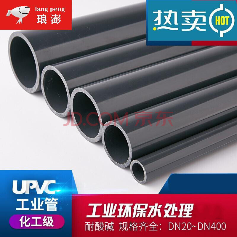 PVC水管国标UPVC塑料饮用给水管化工管耐酸碱腐蚀pvcu 售前联系客服 DN100(外径110*5.3mm)1.0mpa每【图片 价格 ...