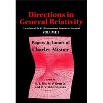 Directions in General Relativity: Volume 1