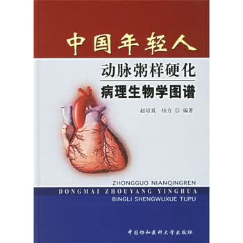 正版 中国年轻人动脉粥样硬化病理生物学图谱 9787810728126