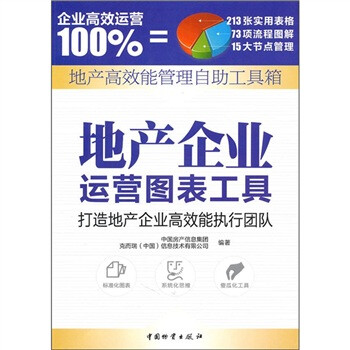   地产企业运营图表工具9787504735744物资出版