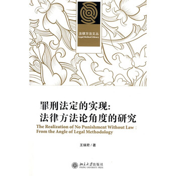 罪刑法定的实现：法律方法论角度的研究