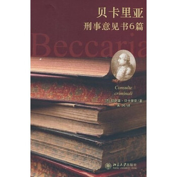 贝卡里亚刑事意见书6篇