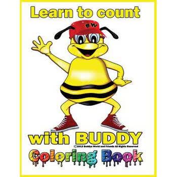 Count with Buddy Coloring Book