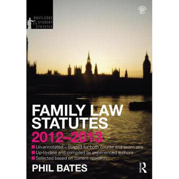 Family Law Statutes 2012-2013