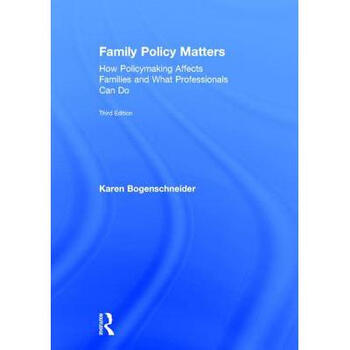 Family Policy Matters: How Policymaking Affe...