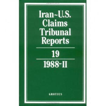 Iran-U.S. Claims Tribunal Reports: Volume 19