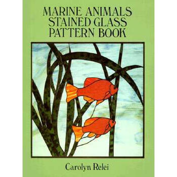 Marine Animals Stained Glass Pattern Book