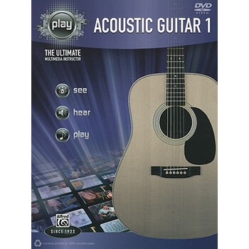 【】Alfred's Play Acoustic Guitar 1: The