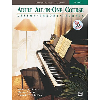 【】Alfred's Basic Adult All-In-One Course,