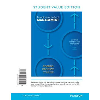 【】Fundamentals of Management, Student