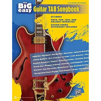 【】The Big Easy Guitar Tab Songbook