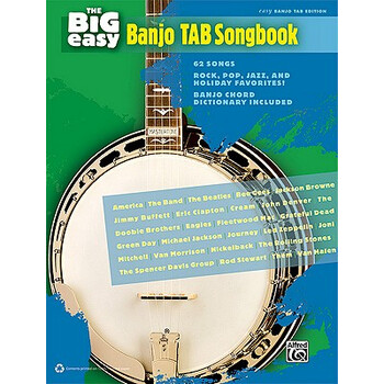 【】The Big Easy Banjo Tab Songbook