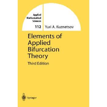 【】Elements of Applied Bifurcation