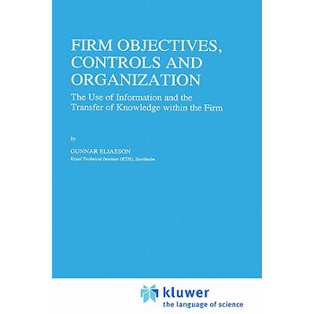 【】Firm Objectives, Controls and