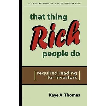 【】That Thing Rich People Do