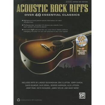【】Acoustic Rock Riffs: Over 40 Essentia