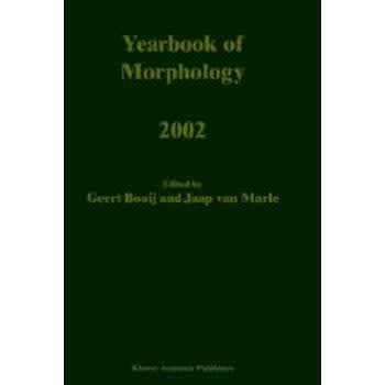 【】Yearbook of Morphology 2002
