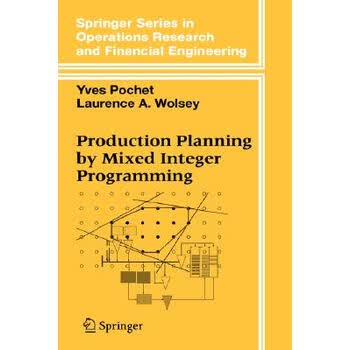 【】Production Planning by Mixed Intege