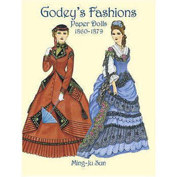 Godey's Fashions Paper Dolls 1860-1879