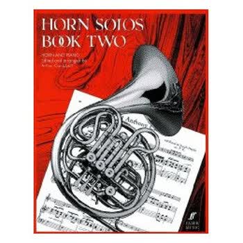 【】Horn Solos, Book Two: Score and