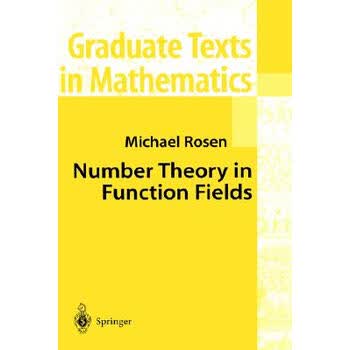 【】Number Theory in Function Fields