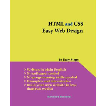 【】HTML and CSS Easy Web Design