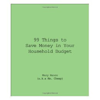 【】99 Things to Save Money in Your