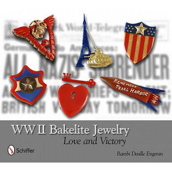WWII Bakelite Jewelry: Love and Victory: Lov...