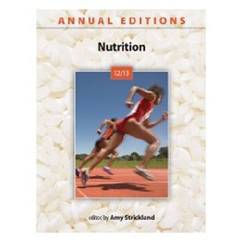 【】Annual Editions: Nutrition 12/13
