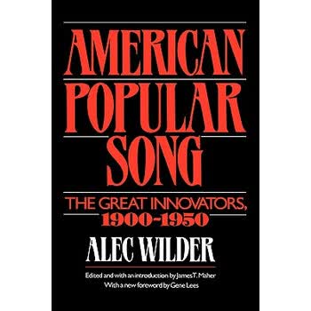 【】American Popular Song: The Gre