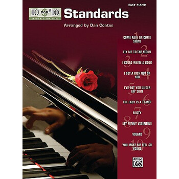 【】10 for 10 Sheet Music Standards: Easy