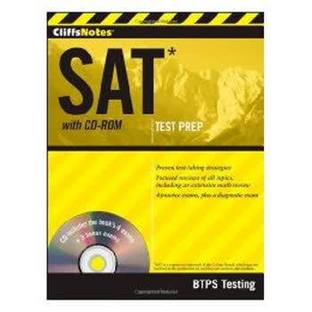 【】Cliffsnotes Sat With Cd-Rom