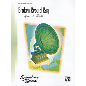 【】Broken Record Rag: Sheet