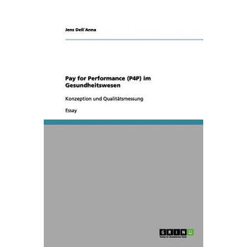 【】Pay for Performance (P4p) Im