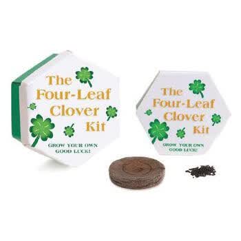 The Four Leaf Clover Kit [With Seeds & a Pot]