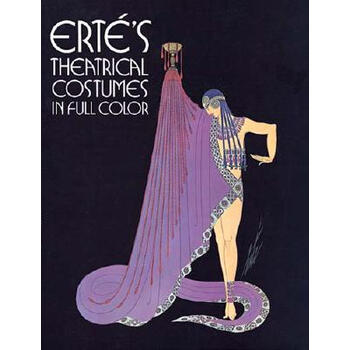 【】Erte's Theatrical Costumes in Fu