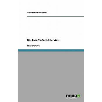 【】Das Face-To-Face-Interview