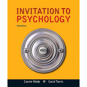 【】Invitation to Psychology