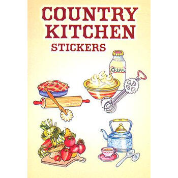 【】Country Kitchen Stickers