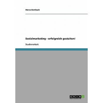 【】Sozialmarketing - Erfolgreich
