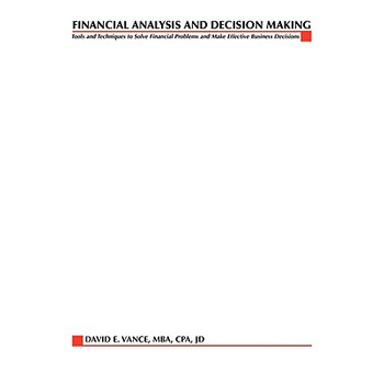 【】Financial Analysis and Decisio
